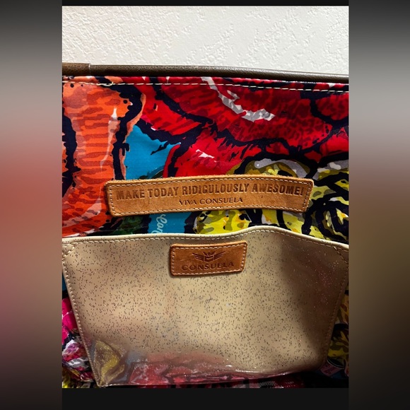 Consuela | Bags | Consuela Dezi Tote Bag Cactusflowersstripes | Poshmark